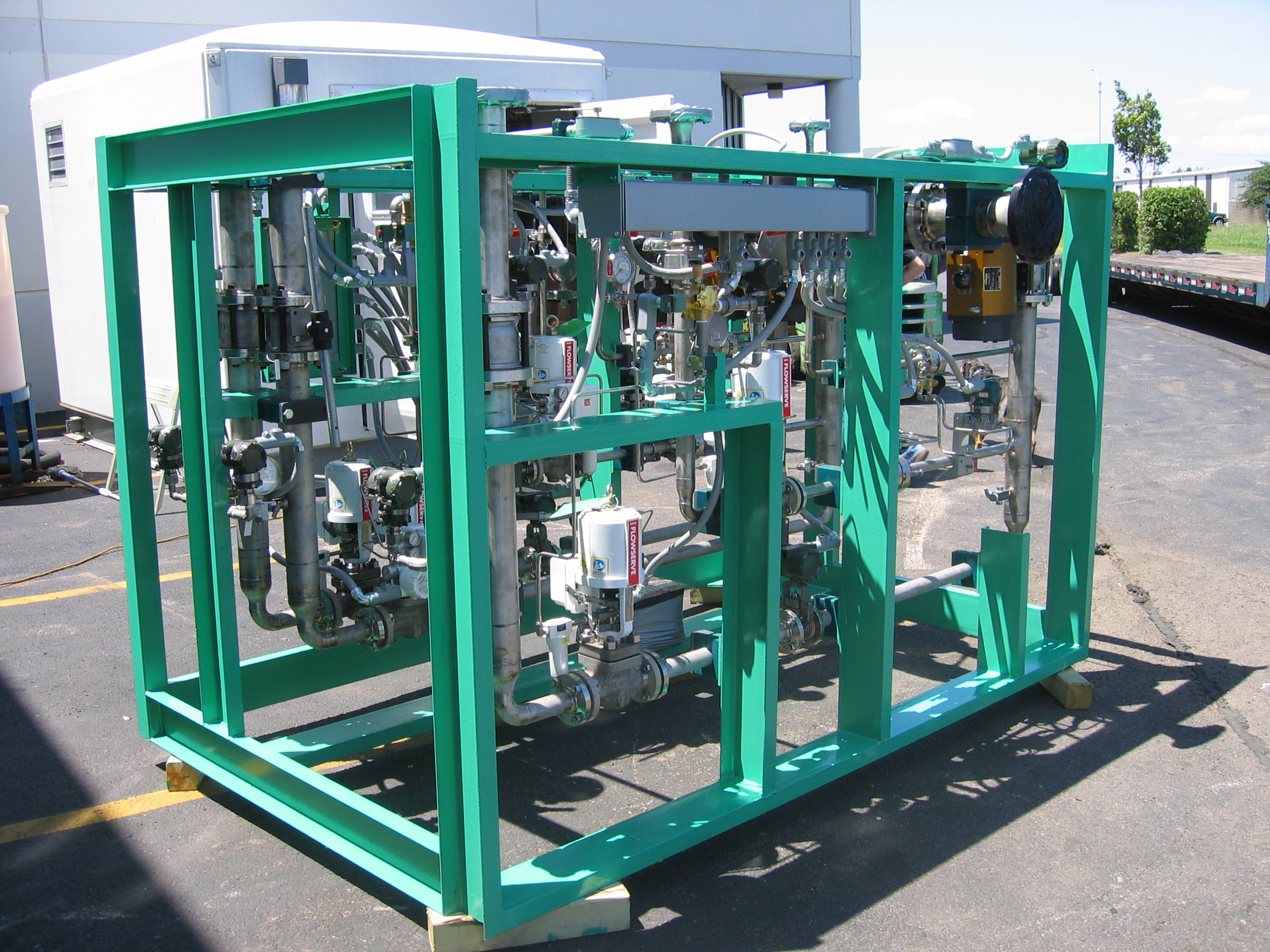 Completed Skids Photos - Petrak Industries, Inc.