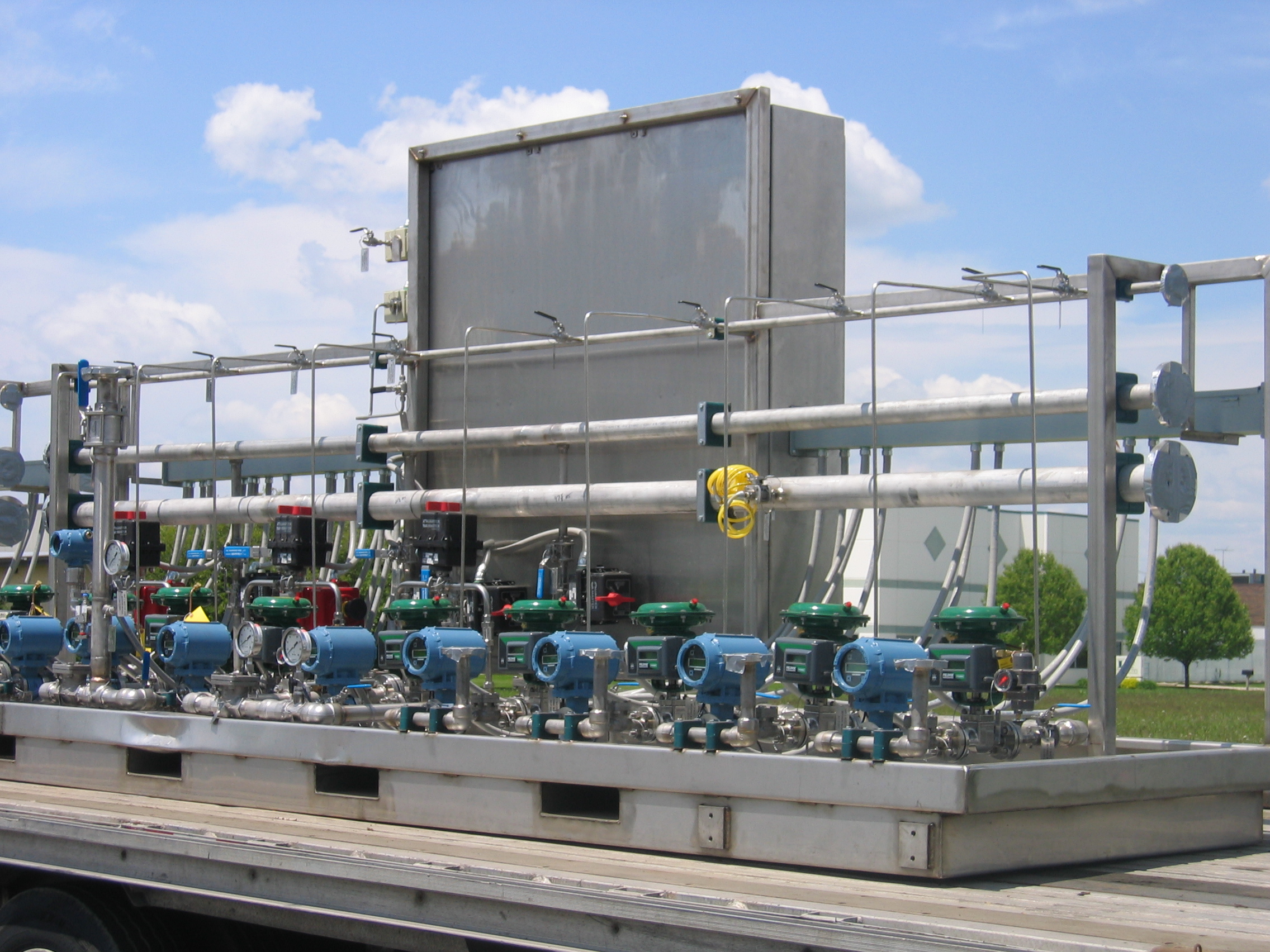 Completed Skids Photos - Petrak Industries, Inc.