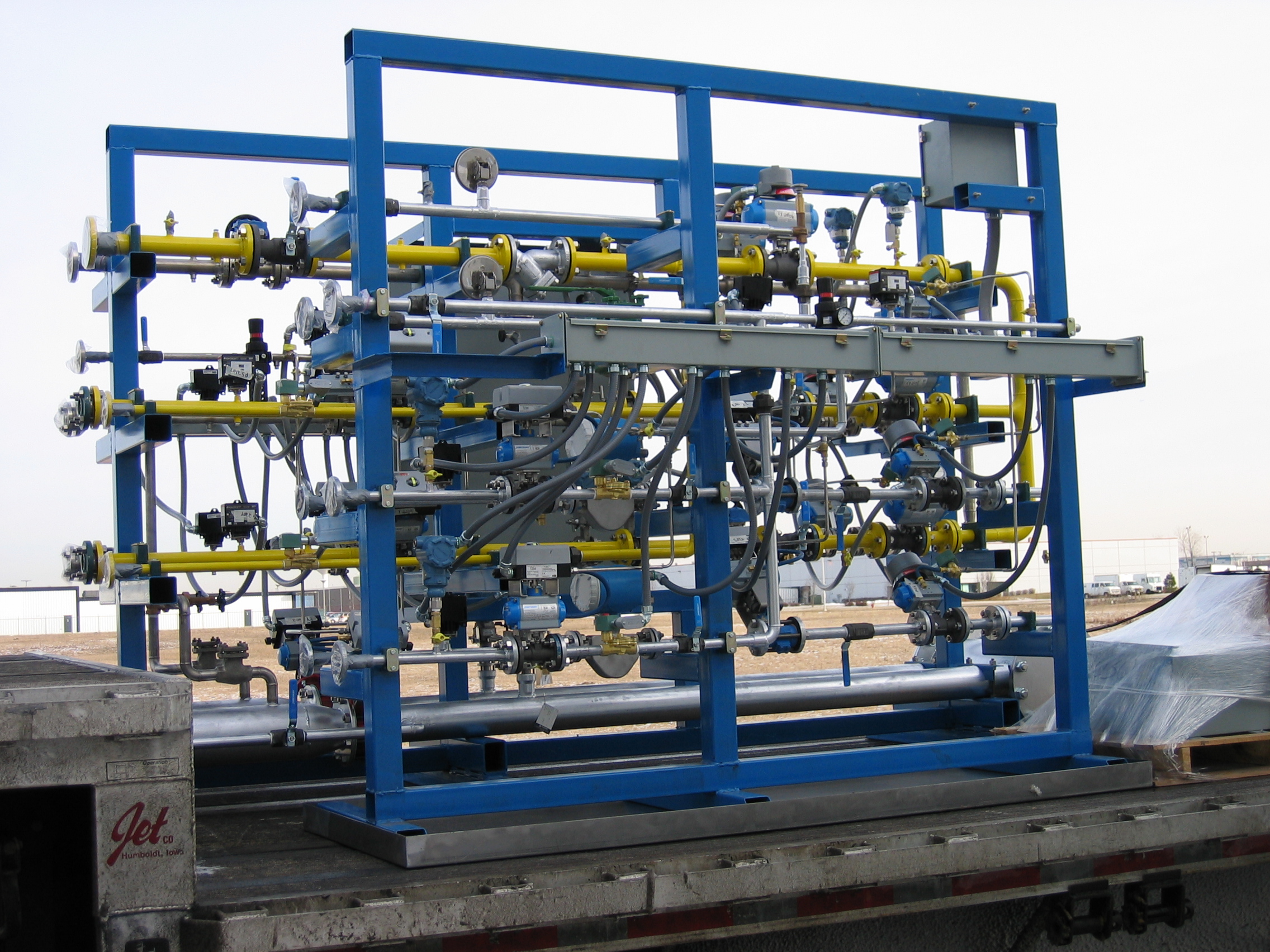 Completed Skids Photos - Petrak Industries, Inc.