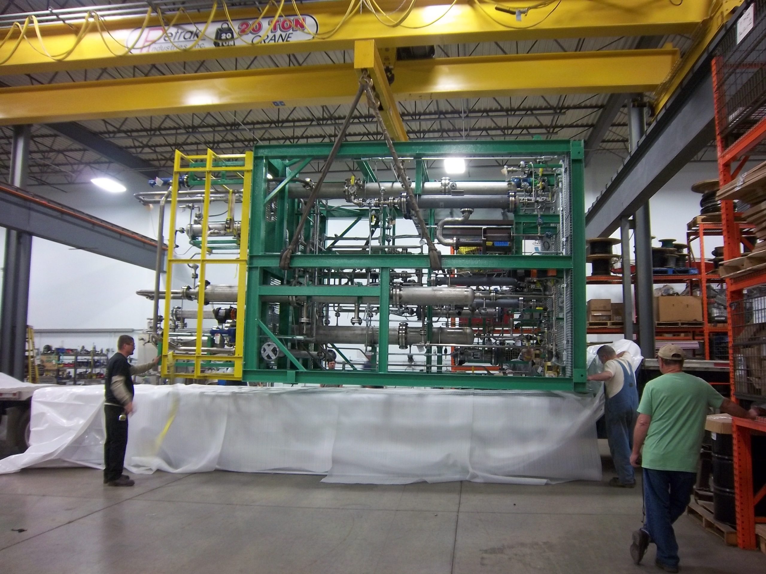 Completed Skids Photos - Petrak Industries, Inc.