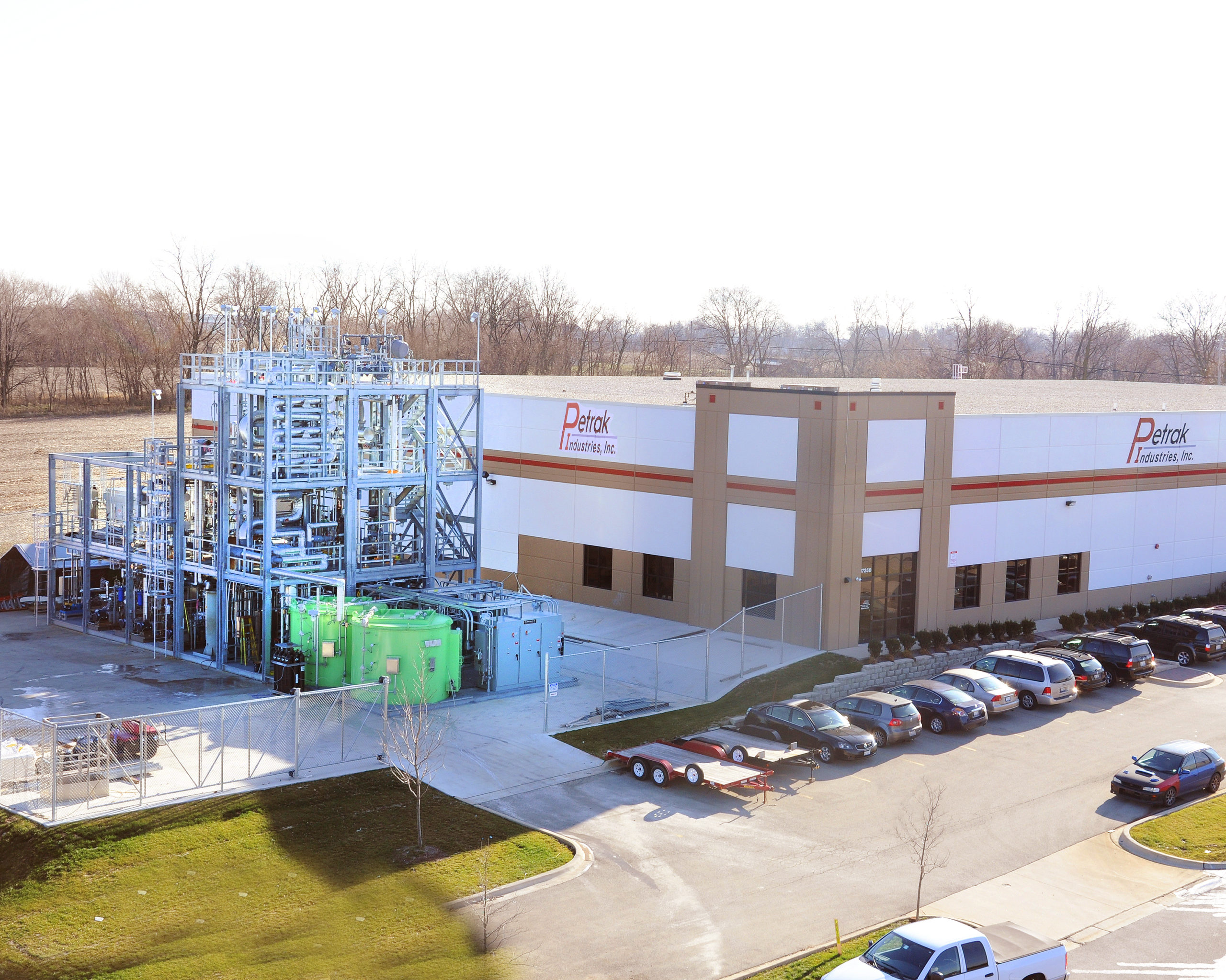 Pilot Plant Photos - Petrak Industries, Inc.